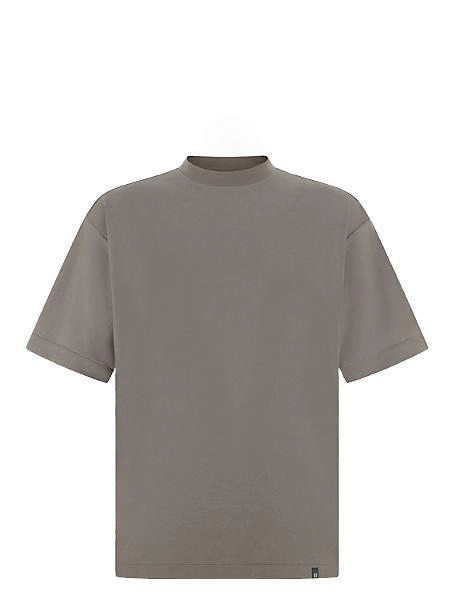 Boggi Milano S.cafè® Yarn Tech Cotton-jersey T-shirt - Mud
