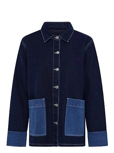 OMNES Magnus Oversized Denim Jacket - Blue
