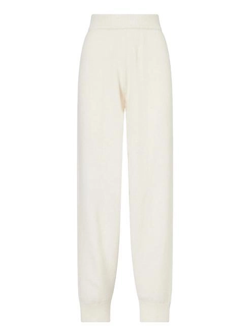 Calvin Klein Lounge Slim-leg Plush-terry Jogging Bottoms - Ivory