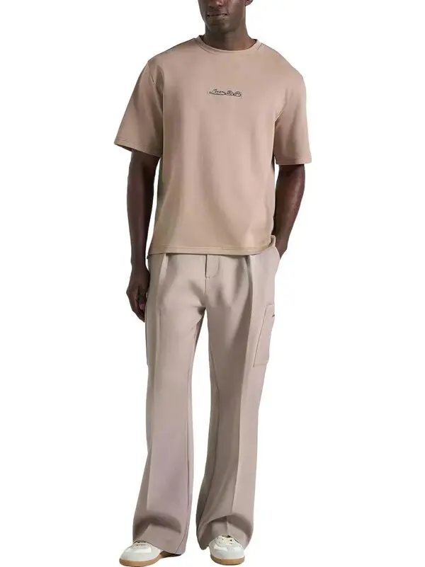 Manière De Voir Ts001 Signature T-shirt - Neutrals