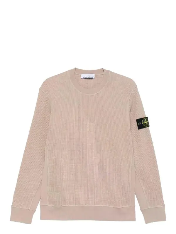 Stone Island Logo-patch Sweater - Neutrals