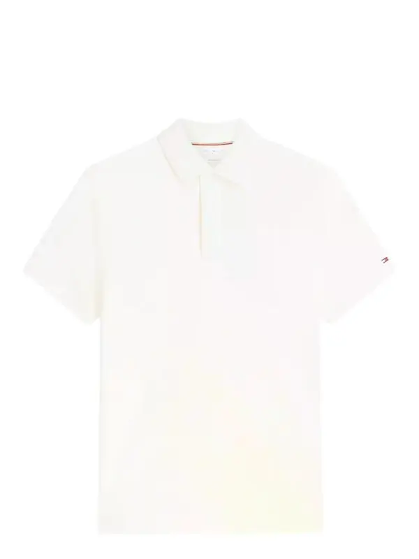Tommy Hilfiger Logo-detail Polo Shirt - Neutrals