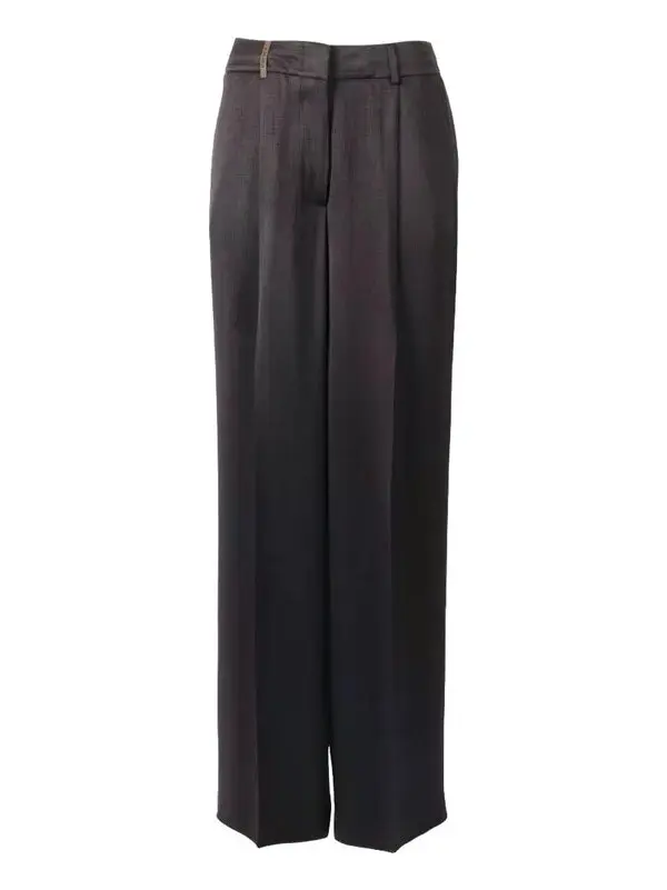 Peserico Straight-leg Trousers - Grey