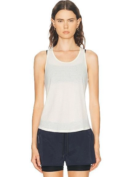 Literary Sport Leni Racerback Tank Top - Bone