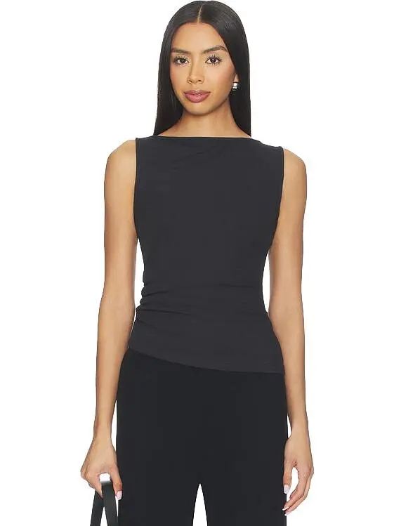 Paige Reggie Top - Black
