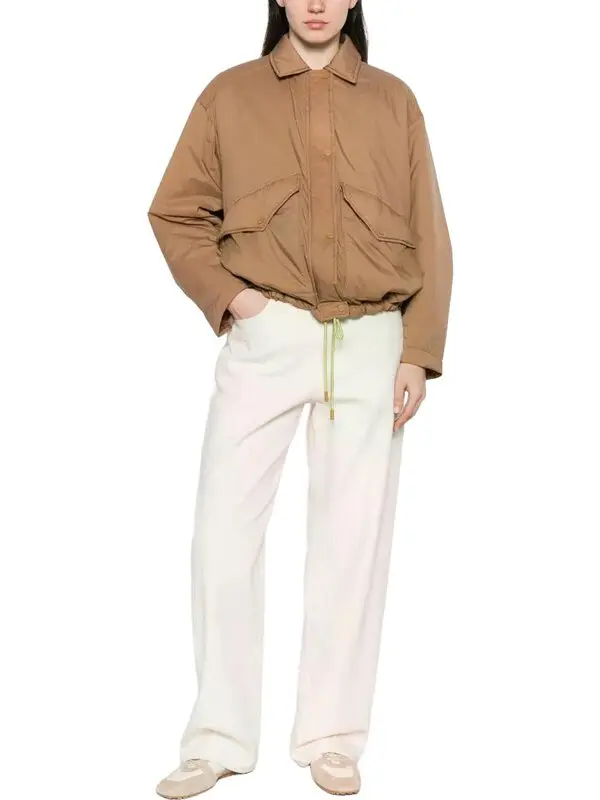 Herno Flap-pocket Padded Jacket - Neutrals