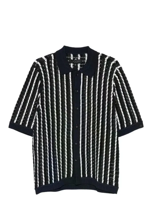 Rag & Bone Dalton Striped Shirt - Blue