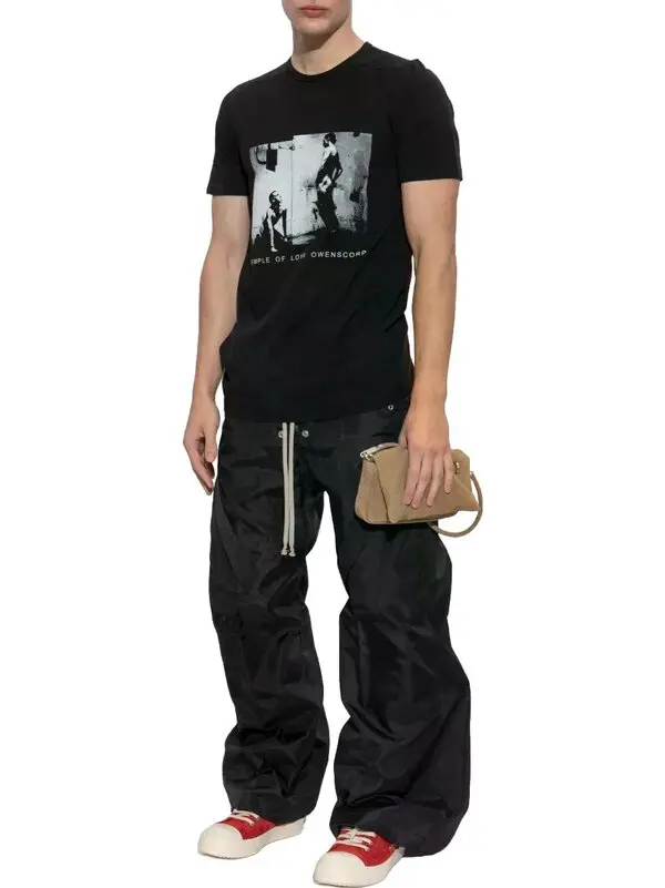 Rick Owens Print Crew-neck T-shirt - Black