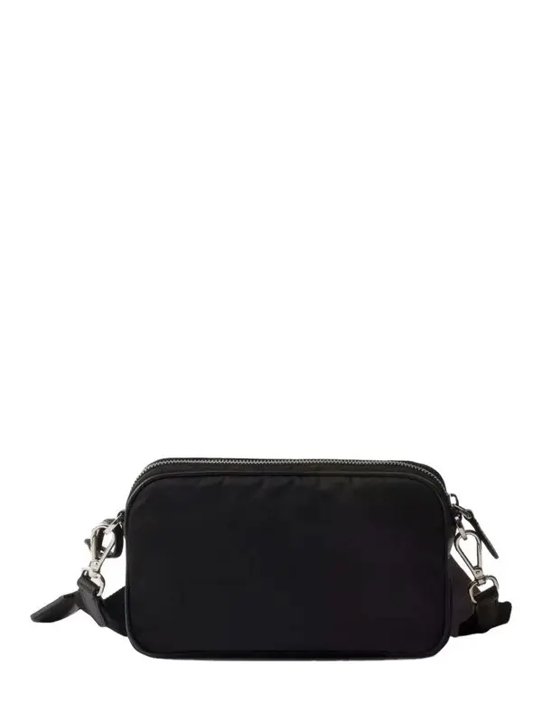 Prada Re-nylon Satchel Shoulder Bag With Saffiano Leather Trim - Black