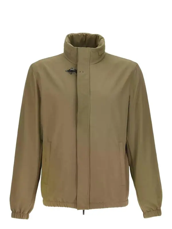 FAY Stand-collar Jacket - Green