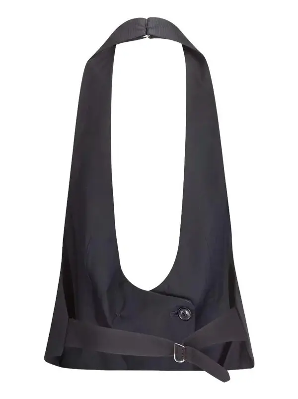 MAISON MARGIELA Double-breasted Waistcoat - Black