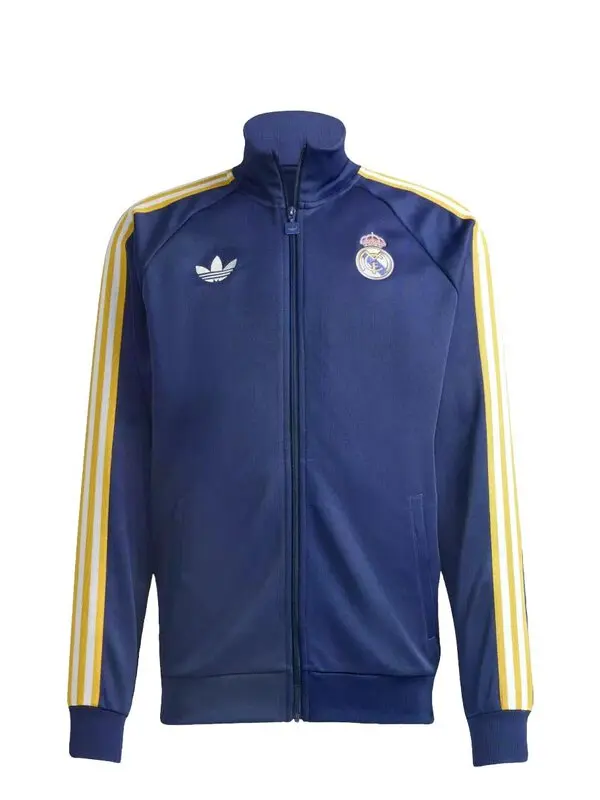 Adidas Real Madrid Originals 25/26 Track Jacket - Blue