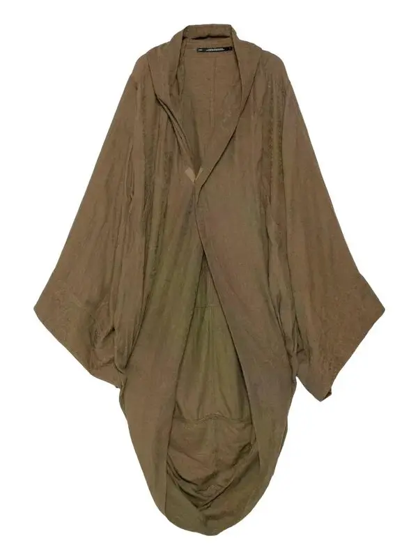 JULIUS Monk Coat - Brown