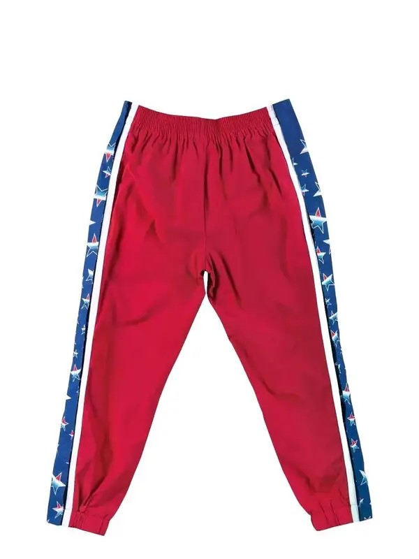 Mitchell & Ness Philadelphia 76ers Away Track Pants - Red