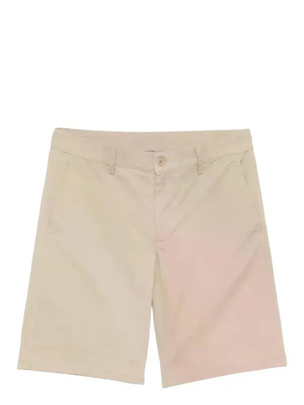 Aspesi Button Detail Shorts - Neutrals