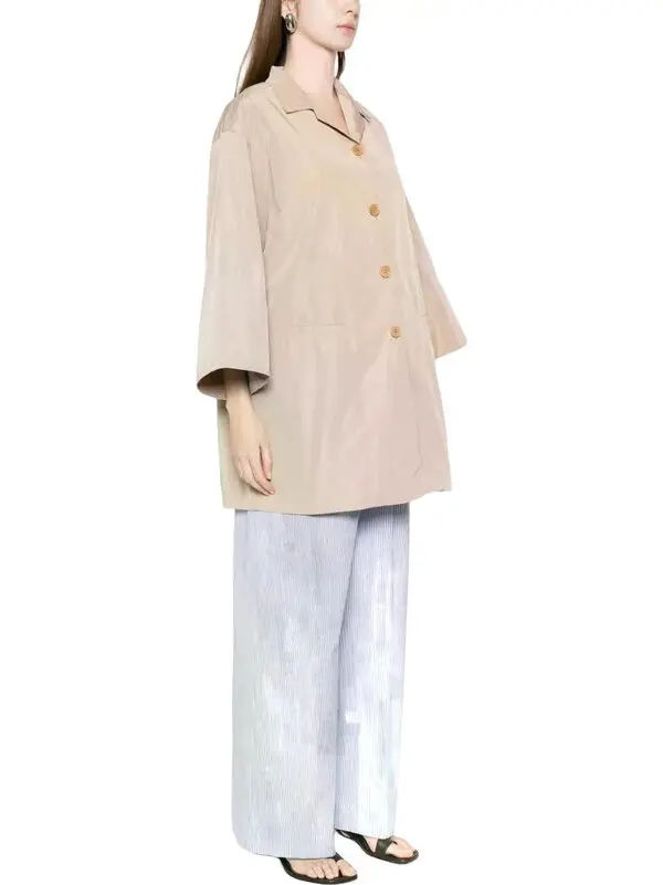 Aspesi Button Front Coat - Neutrals