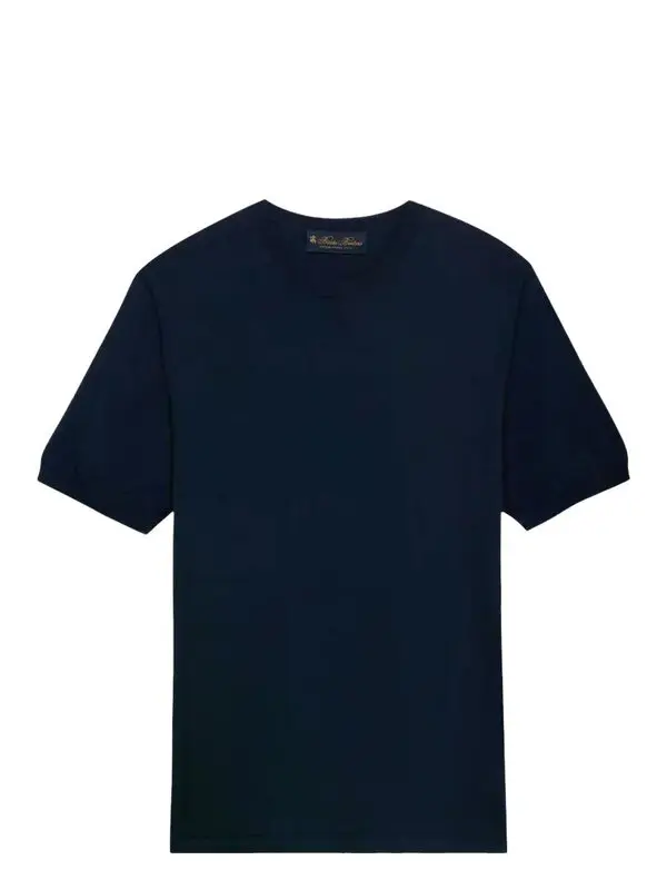 Brooks Brothers Short-sleeve Round-neck T-shirt - Blue