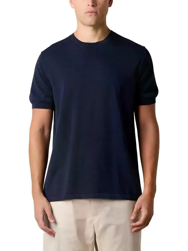 Brooks Brothers Short-sleeve Round-neck T-shirt - Blue