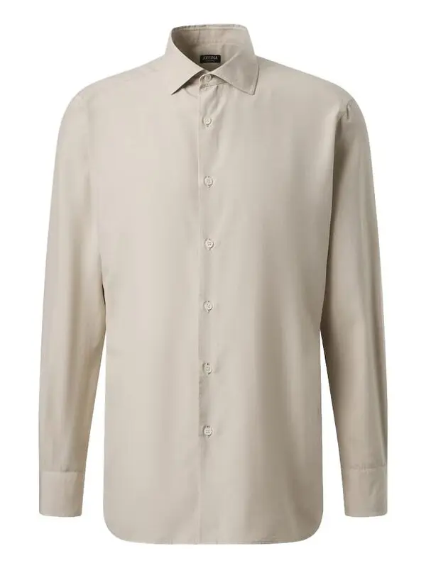 Zegna Silk Shirt - White