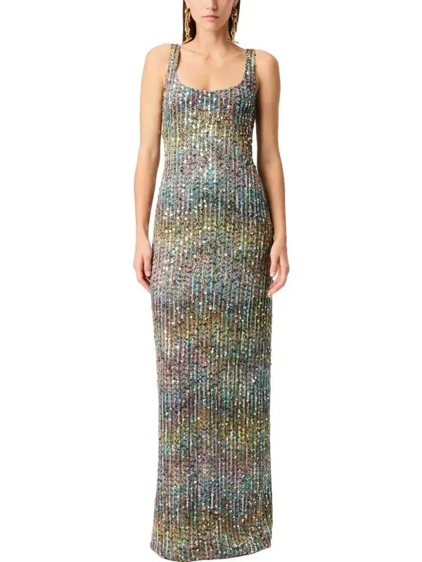 Missoni Sequin-embellished Maxi Dress - Blue