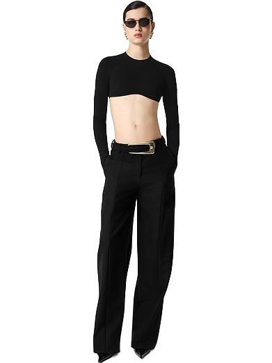 Revolve Jada Long Sleeve Top - Black