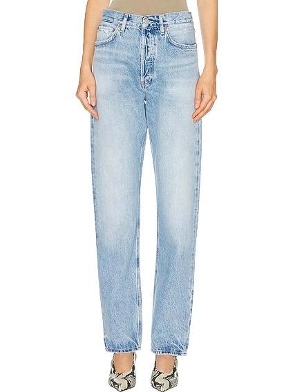 AGOLDE 90's Mid Rise Loose Jeans - Stream