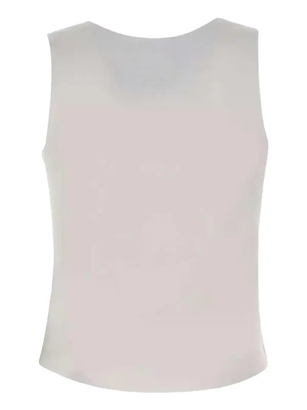 RRD Square-neck Shirty Top - White