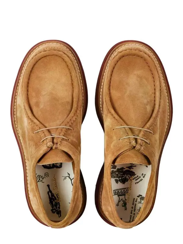 Paul Smith Connor Lace-up Leather Shoes - Brown
