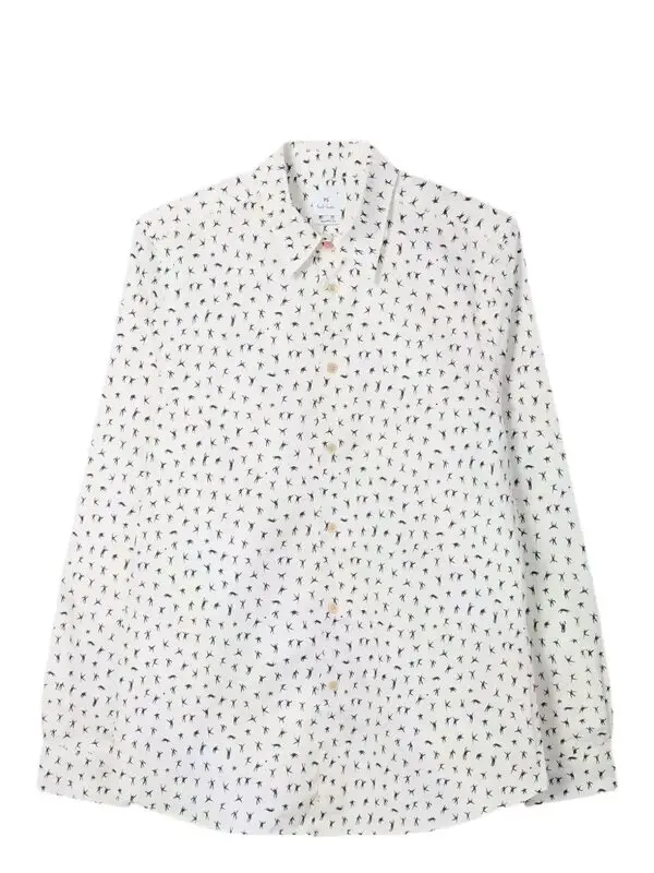 Paul Smith People-print Shirt - Neutrals