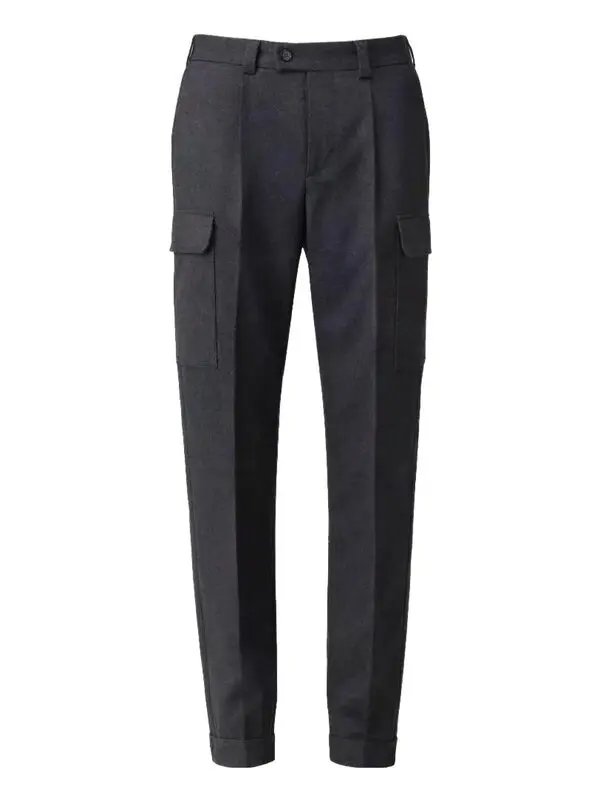 PAOLO PECORA Cargo Trousers - Grey