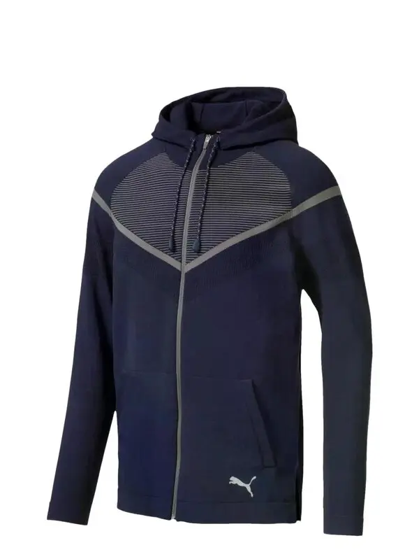 PUMA Hooded Zip-up Jacket - Blue