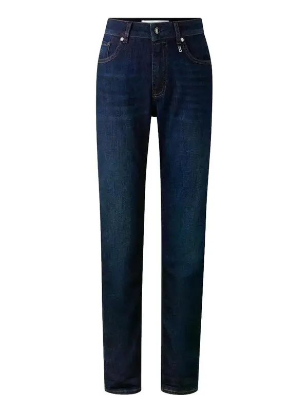 Bogner Whiskering Effect Jeans - Blue