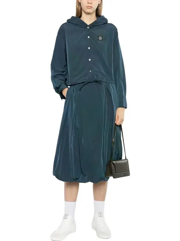 AGNES B. Bubble Skirt - Blue