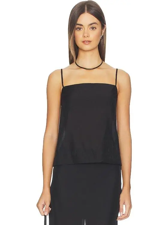 LOVERS AND FRIENDS Rachel Top - Black