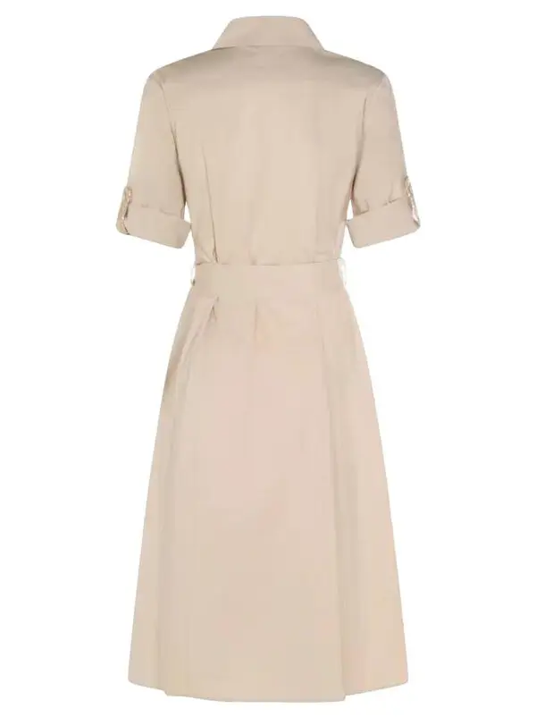 Antonelli Firenze Cotton Midi Dress - Neutrals