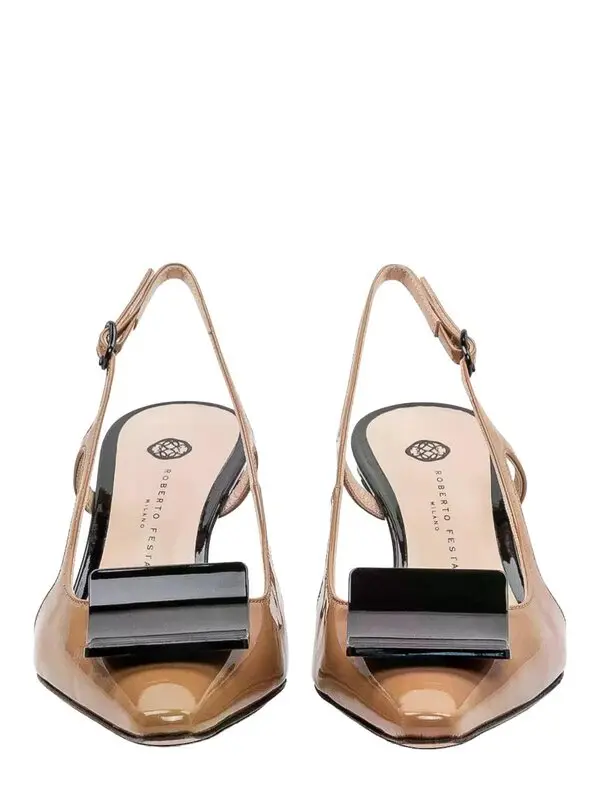 Roberto Festa Kimera Buckle Pumps - Brown