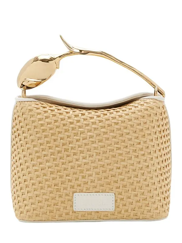 Erdem Mini Bloom Handheld Bag - Neutral