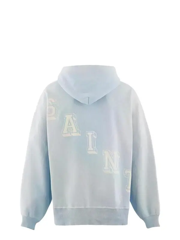 SAINT MXXXXXX Graphic Hoodie - Blue