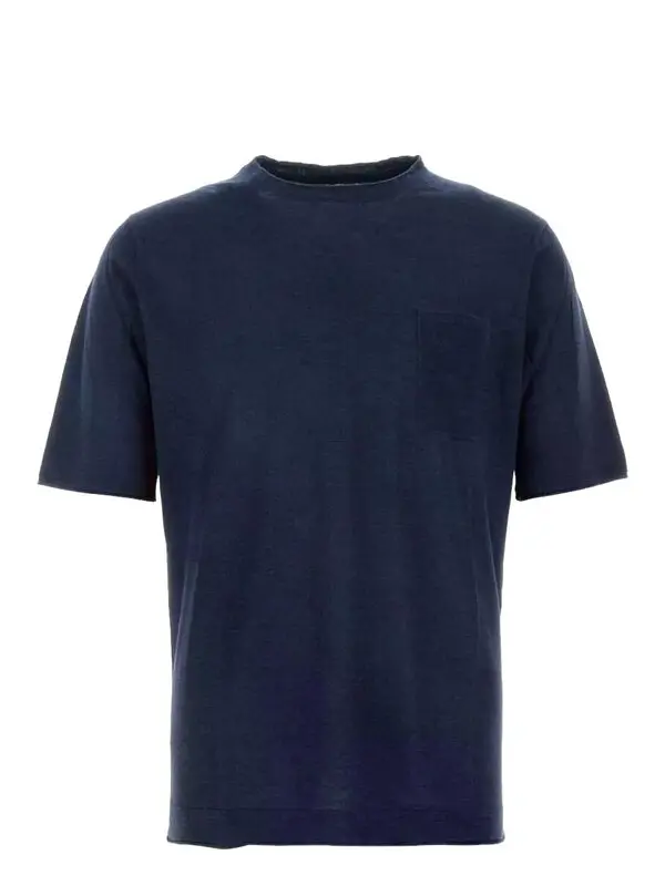 PALTO' Crew-neck Pocket T-shirt - Blue