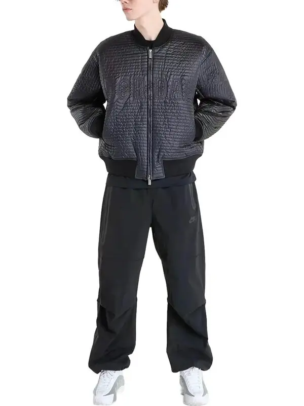 JORDAN Flight Bomber Jacket - Black