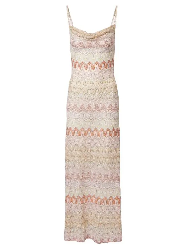Missoni Lame Maxi Dress - Multicoloured