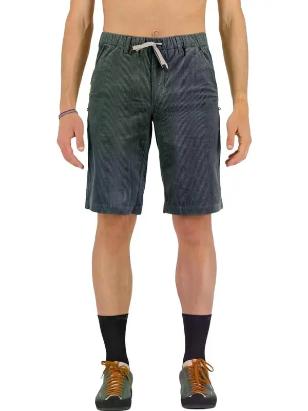 KARPOS Corduroy Drawstring Shorts - Grey