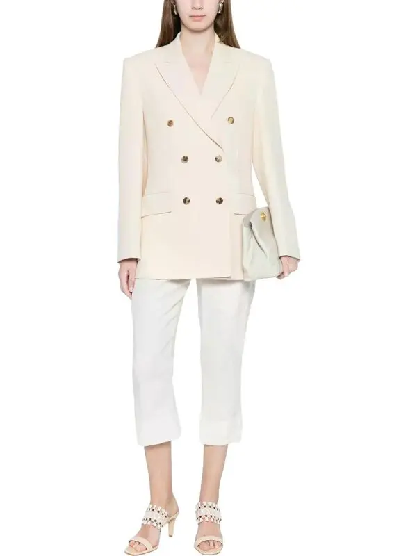 Wardrobe.NYC Double-breasted Blazer - Neutrals