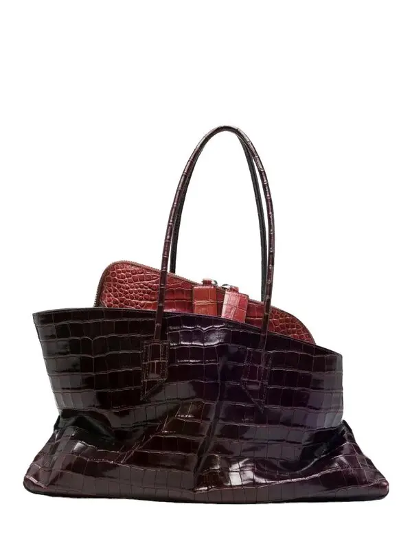 Attico La Passeggiata Medium Tote Bag - Red