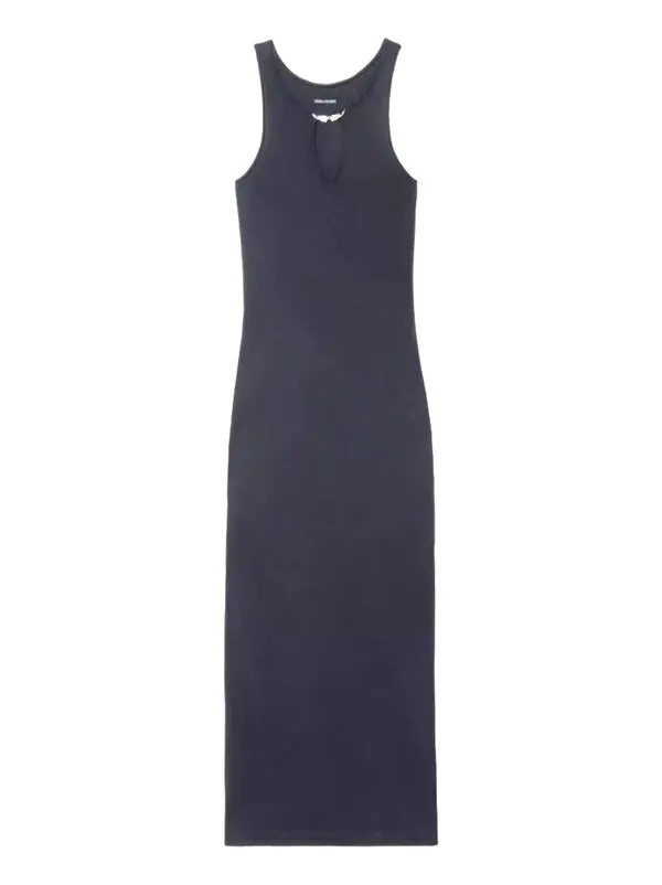 Zadig&Voltaire Tiffania Lin Lave Cutout Maxi Dress - Grey