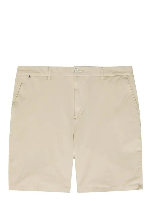 BOSS Kane Stretch-cotton Shorts - Grey
