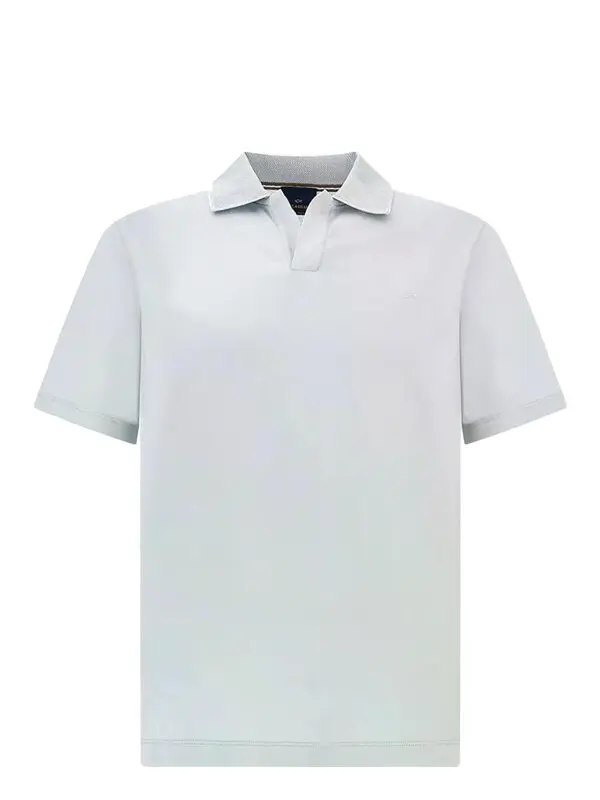 Paul & Shark Open-collar T-shirt - Blue