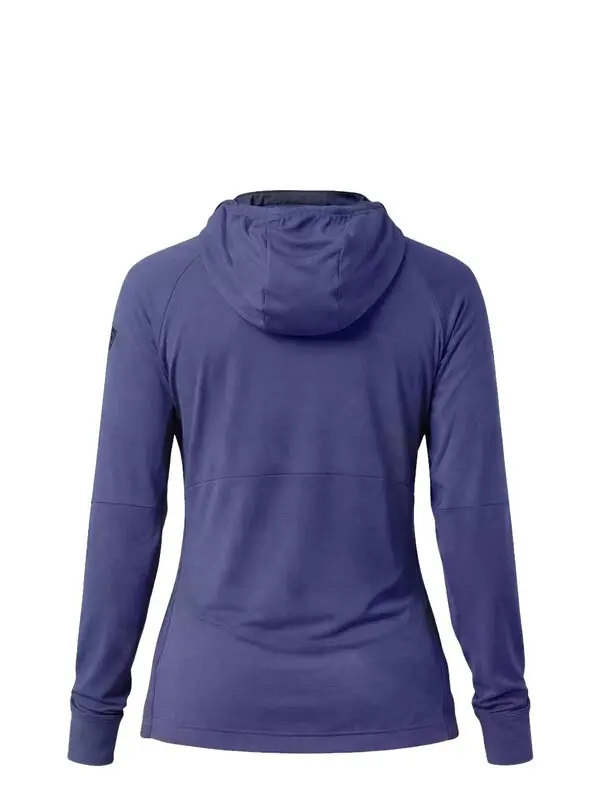 Rossignol Texture Hoodie Mid Layer Zip-up Jacket - Blue
