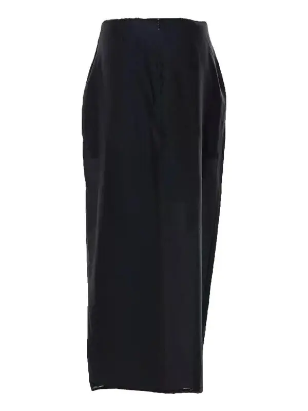 Filippa K Zip-fastening Split Midi Skirt - Black