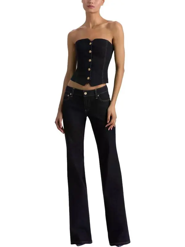 Alice + Olivia Kelcey Strapless Vest - Blue